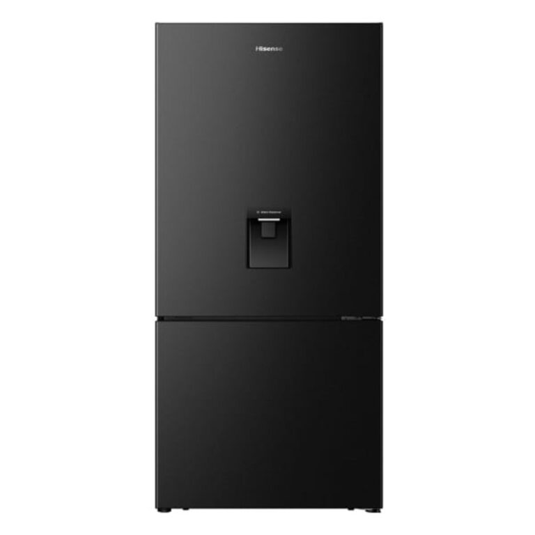 Hisense 263L Black Mirror Combi Fridge-Freezer -Sleek - Daily Discounts