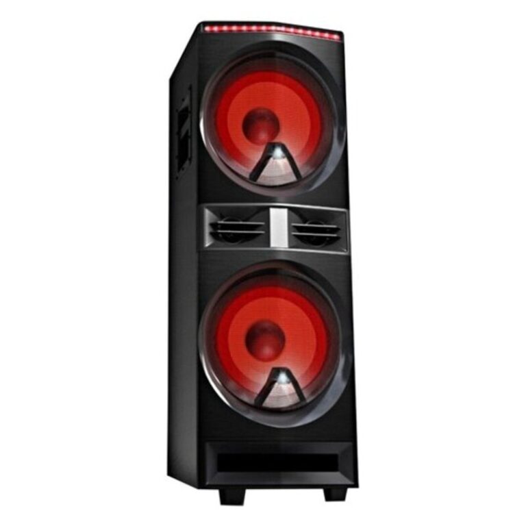 JVC XS-N7212PB DJ Party Speaker with Dual 12” Woofers, DJ Effects & Mic ...