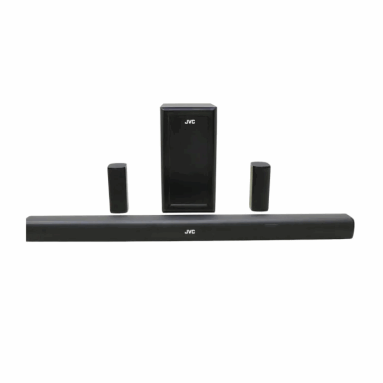 JVC TH-N430BA Sound Bar – 180W RMS 5.1Ch Wireless Subwoofer - Daily ...